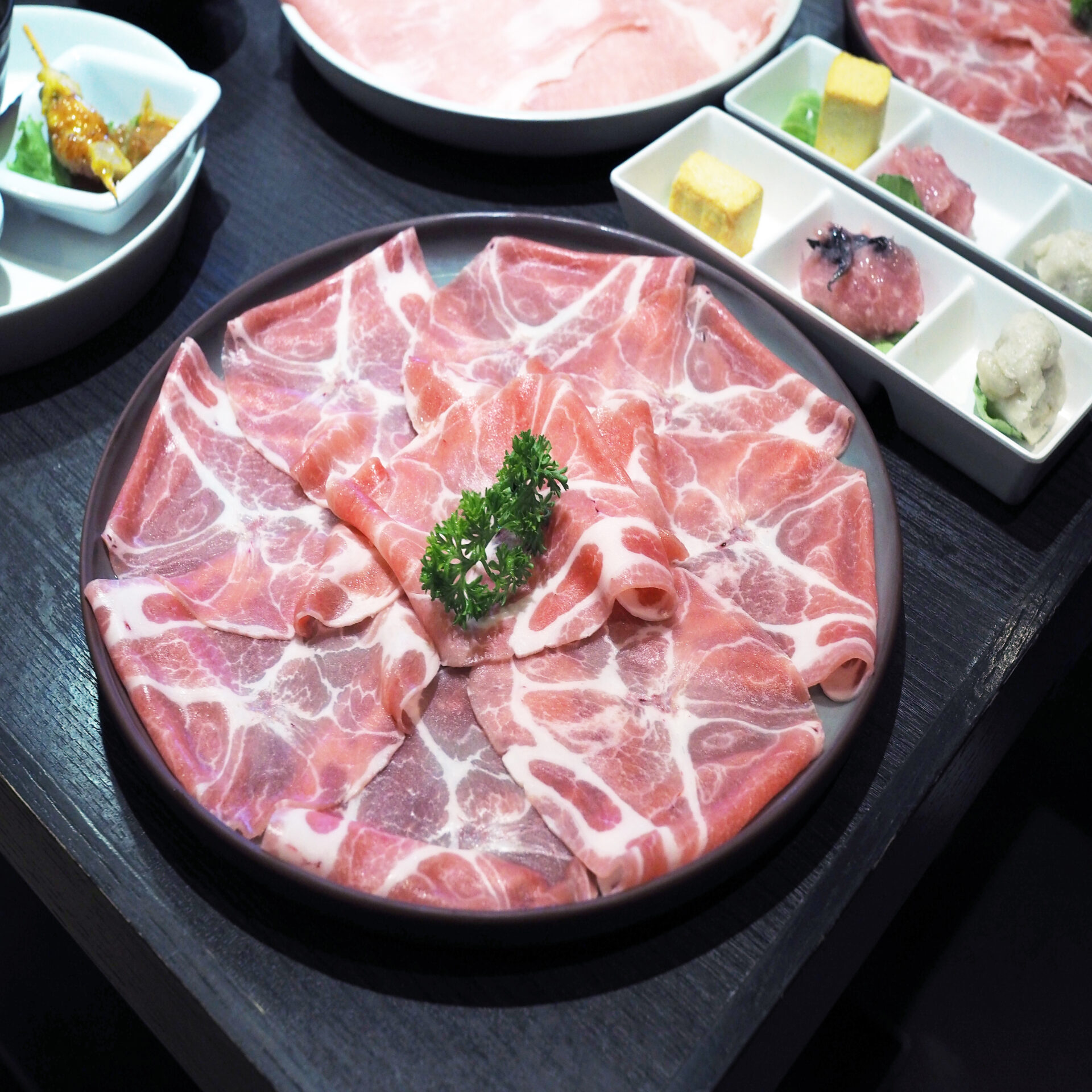 Premium Iberico Pork Collar Shabu Shabu - One Ocean Food Pte Ltd