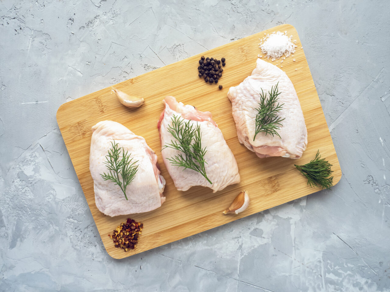 Chicken Boneless Leg Skin On - One Ocean Food Pte Ltd